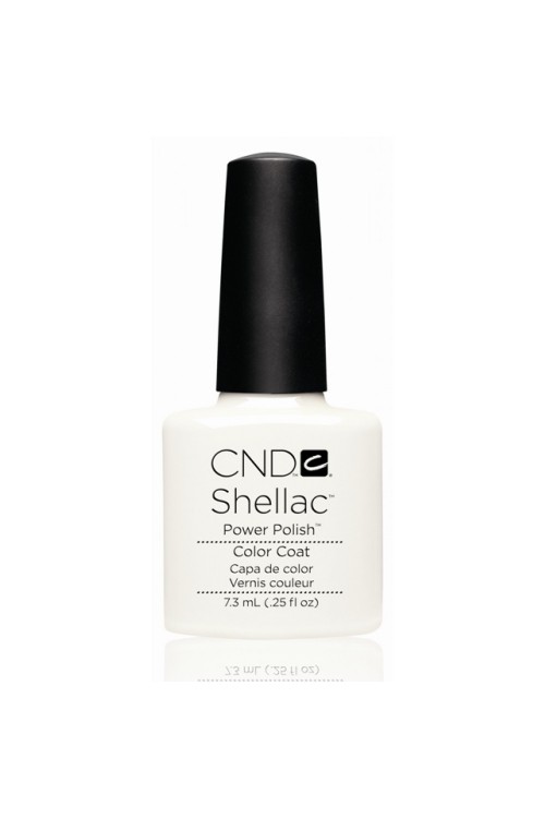 CND Shellac Power Polish - Studio White - 0.25oz / 7.3ml